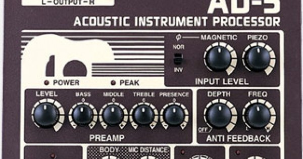 Boss AD-5 Acoustic Instrument Processor