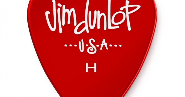 DUNLOP GELS RED HEAVY PICK 486-HV