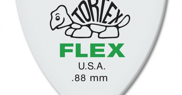 DUNLOP TORTEX® FLEX™ TRIANGLE PICK .88MM 456-088
