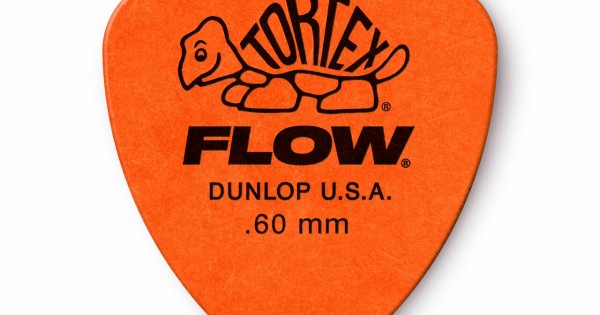 DUNLOP TORTEX® FLOW® PICK .60MM 558-060