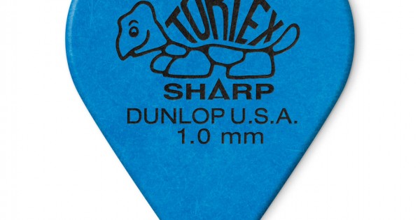DUNLOP TORTEX® SHARP PICK 1.0MM 412-100