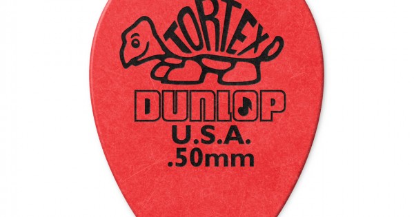 DUNLOP TORTEX® SMALL TEARDROP PICK .50MM 423-050