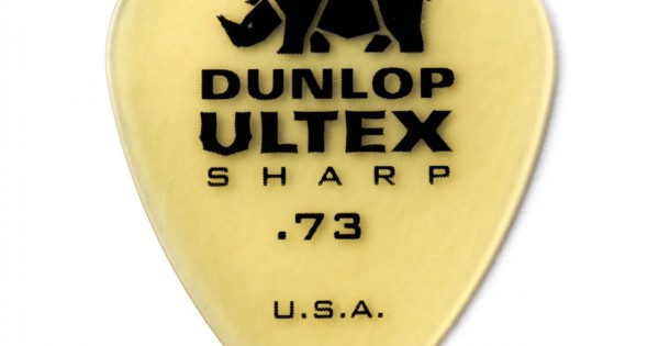 DUNLOP ULTEX® SHARP PICK .73MM 433-073