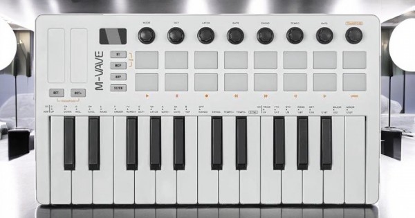 M-VAVE SMK-25 II Midi Keyboard 16 Pads