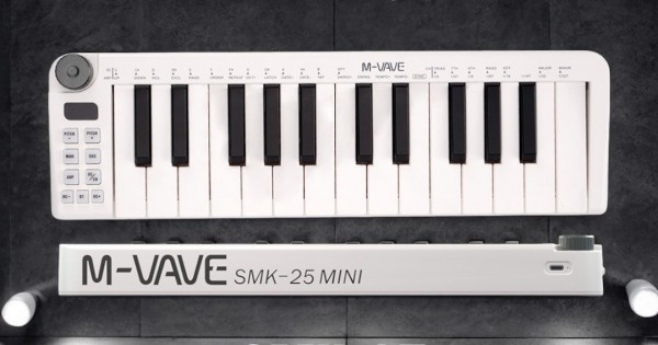 M-VAVE SMK-25 Mini Midi Keyboard