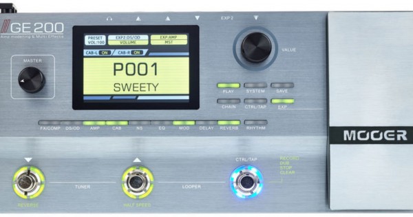 Mooer GE200 Guitar Multi-Effects