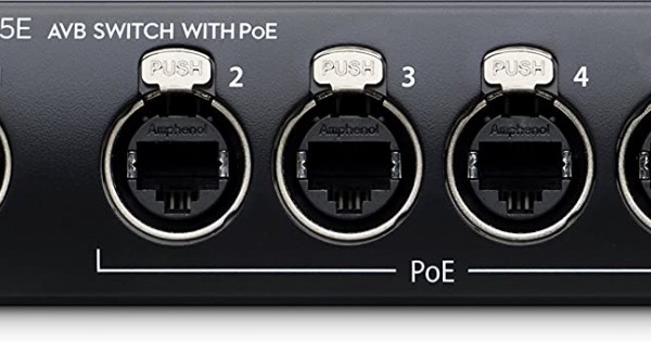 PreSonus SW5E 5-port AVB switch with PoE