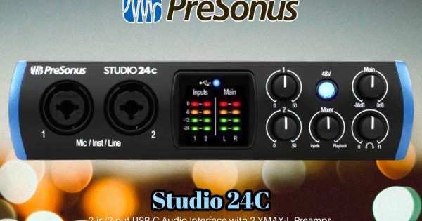 PreSonus Studio 24C