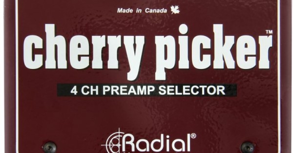 Radial Cherry Picker 4-Channel Preamp Selector