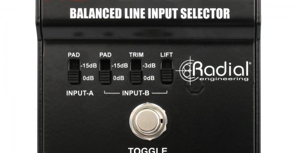 Radial HotShot ABi Balanced Input Selector