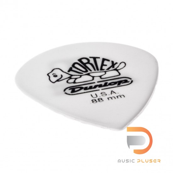 DUNLOP TORTEX® WHITE JAZZ III PICK .88MM 478-088