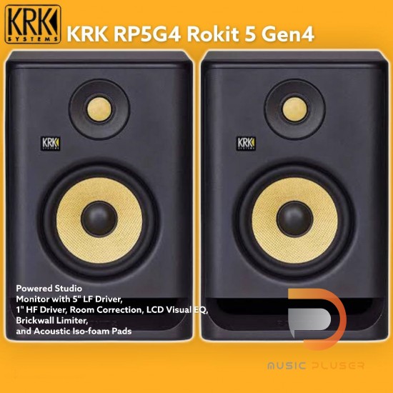KRK RP5G4 Rokit 5 Gen 4 ( Pair ต่อคู่ )